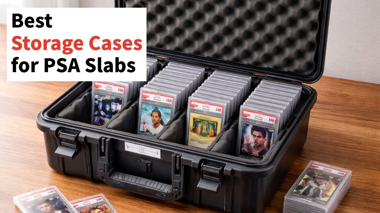 Best Storage Cases for PSA Slabs - YouTube