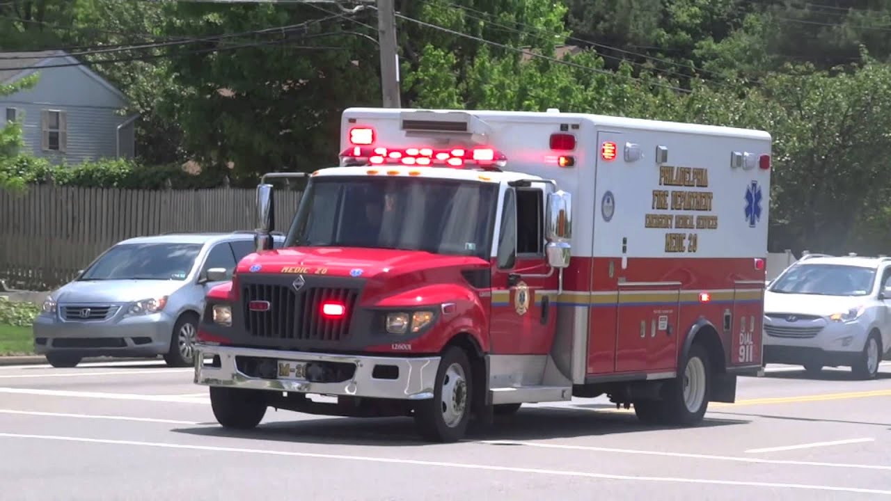 PFD Medic 20 Responding - YouTube