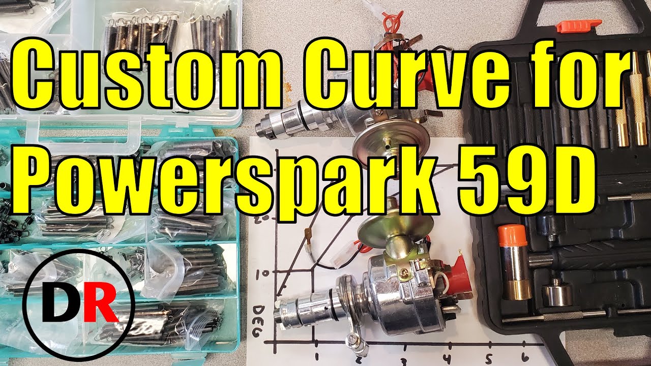 Powerspark 59D distributor recurving, lets get all that power! - YouTube