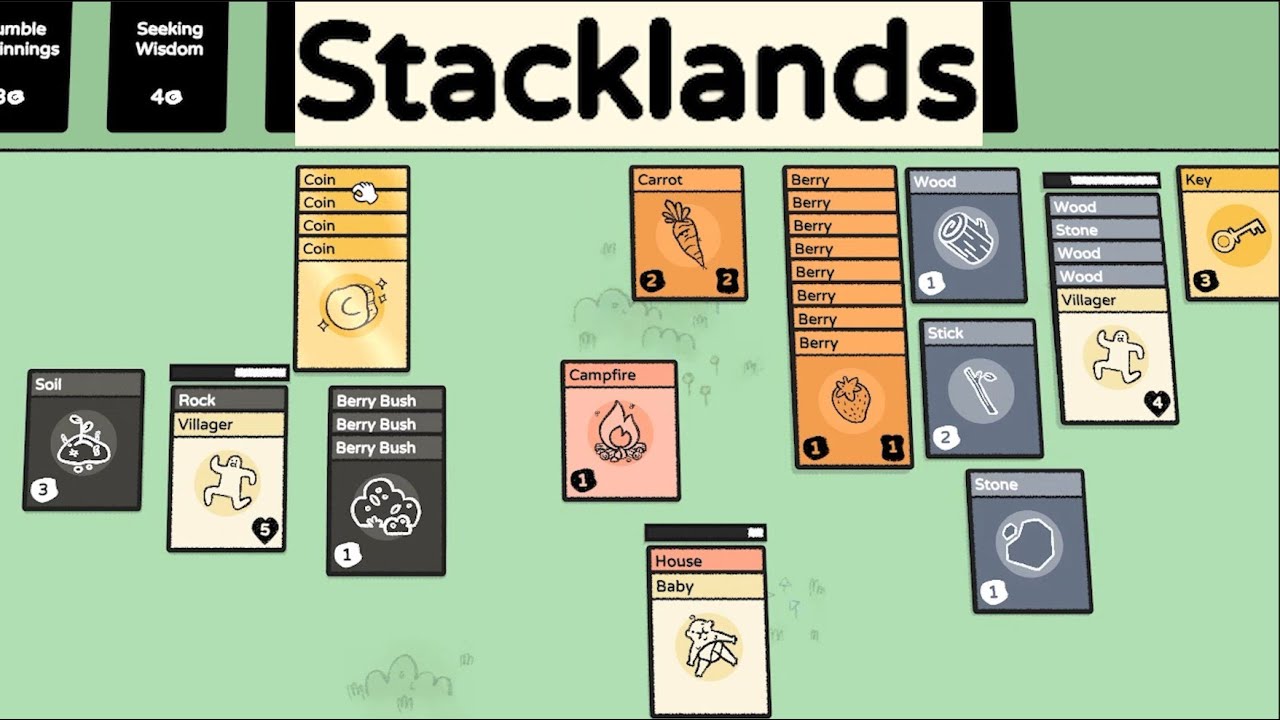 The Card-Based Survival Roguelite | Stacklands - YouTube
