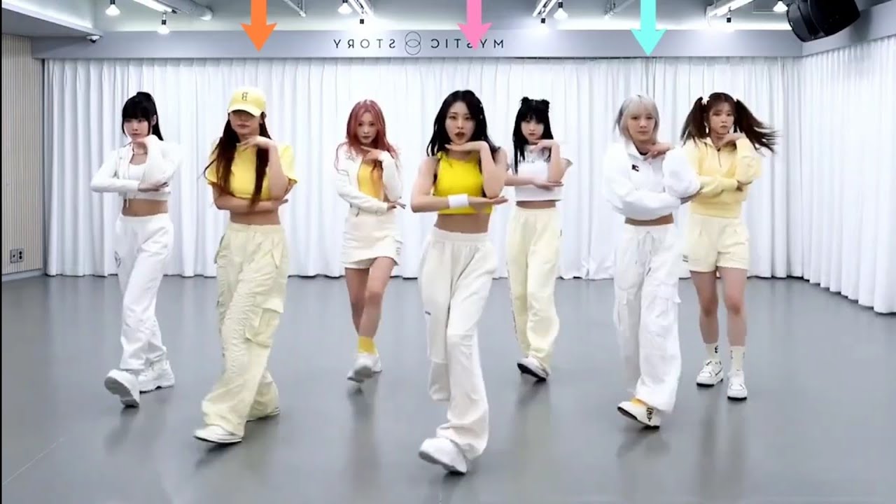 Enchanted Night ~ White Night- Billlie dance mirrored 3 members version ...