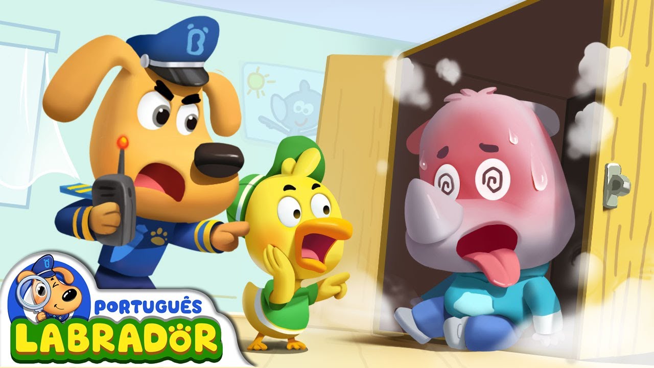 Detetive Labrador 🔍 - Será Que Tem um Monstro no Quarto?! 👻 | Desenho ...