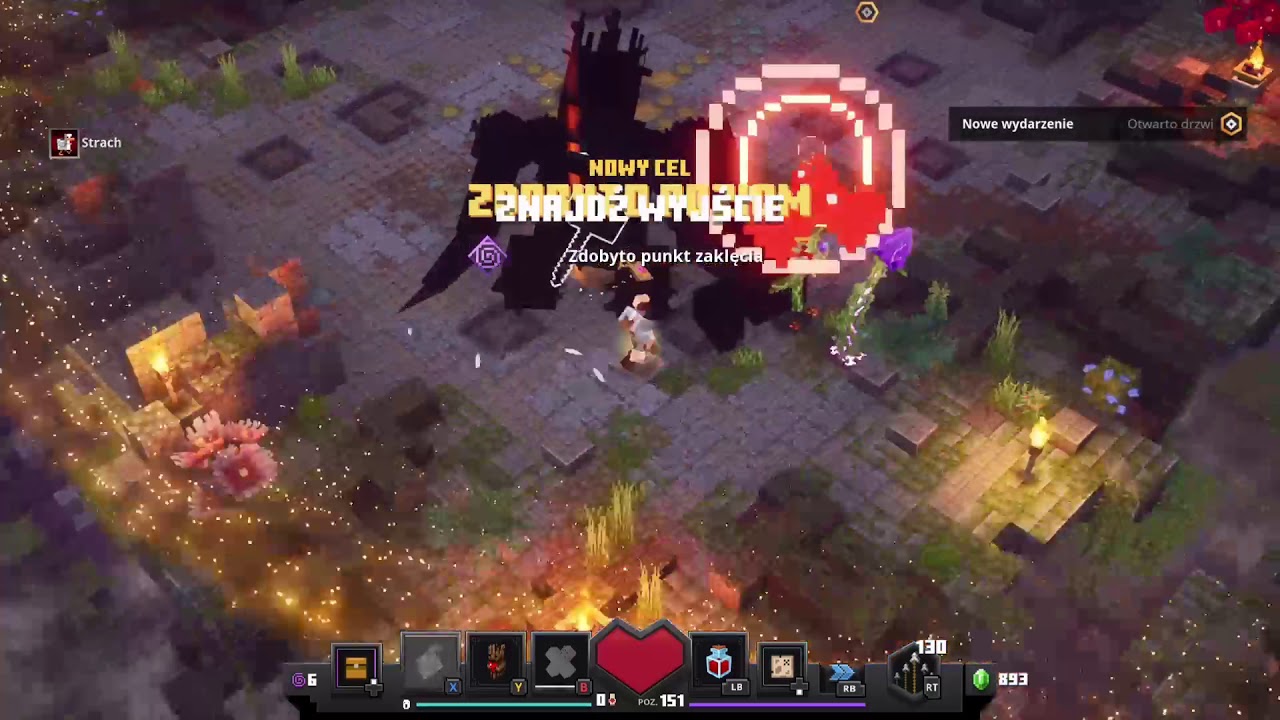 Minercraft Dungeons STORMLANDER 111 POWER BOSSDROP DLC - YouTube