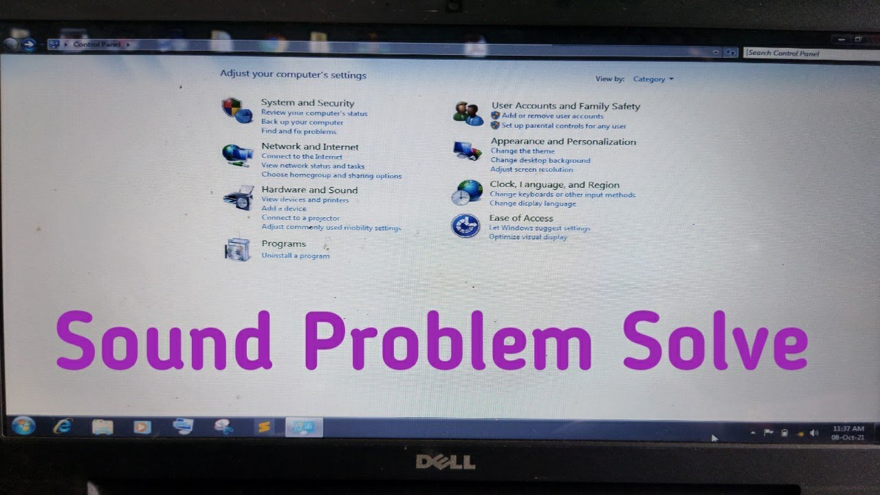 How To Fix Sound Problem In Laptop/ Echo Sound Problem/Sound Problem in ...