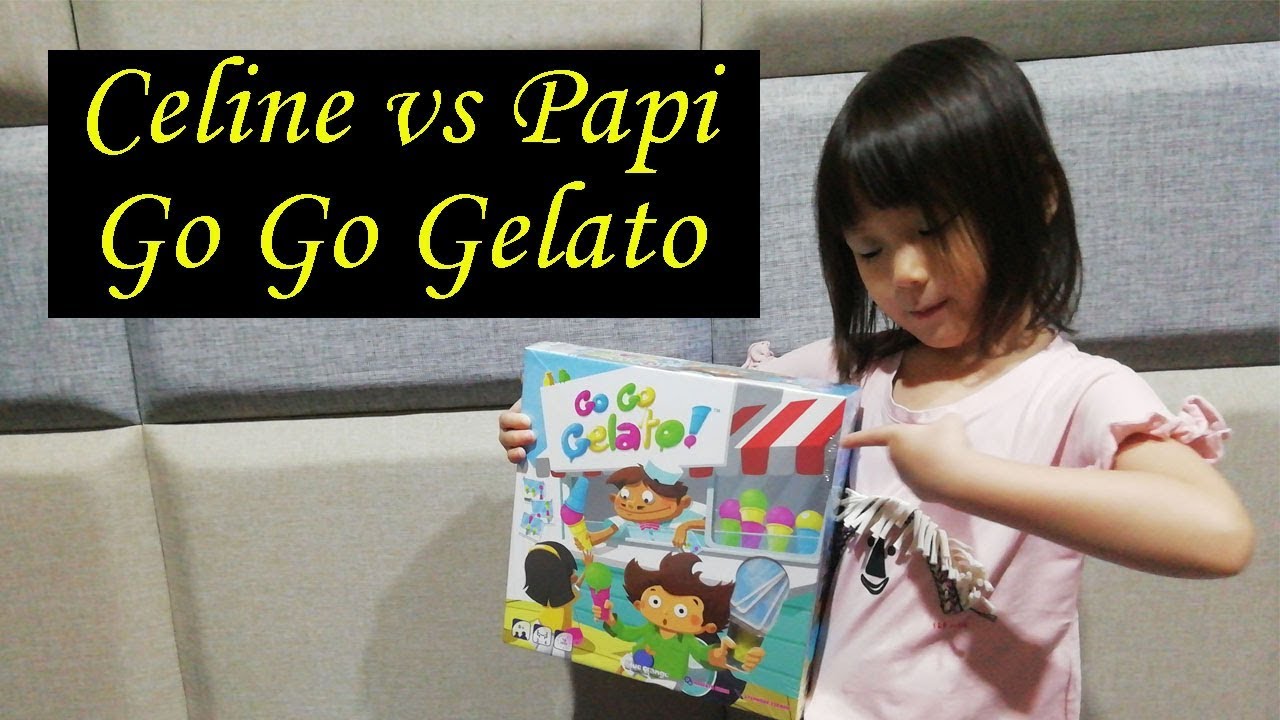 Celine vs Papi | Boardgame Gogo Gelato - YouTube