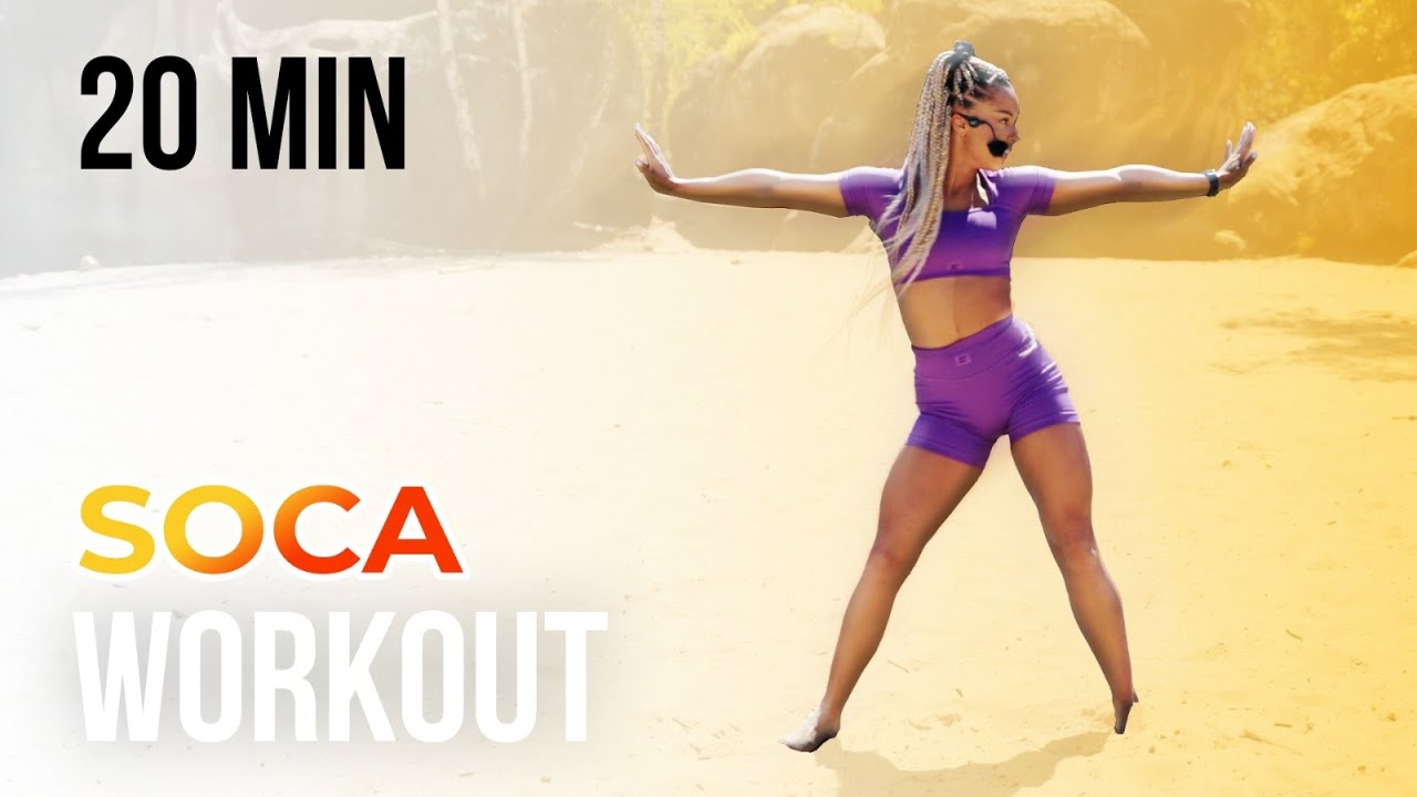 SOCA WORKOUT | EASY TO FOLLOW | 20 MINUTES | FUN CARDIO - YouTube
