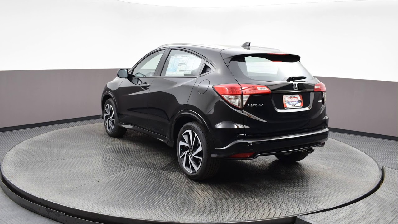 2020 Black Honda HR-V 4D Sport Utility #4916 - YouTube