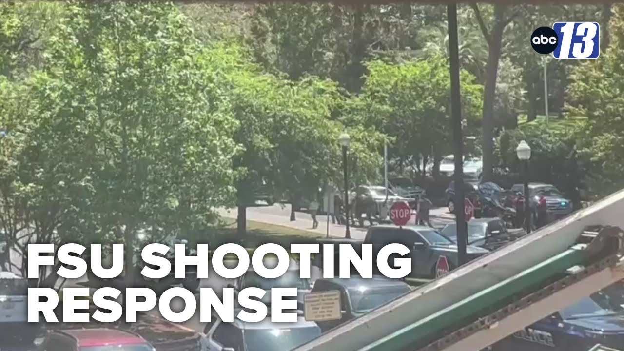 Law enforcement responding to active shooter situation at FSU - YouTube