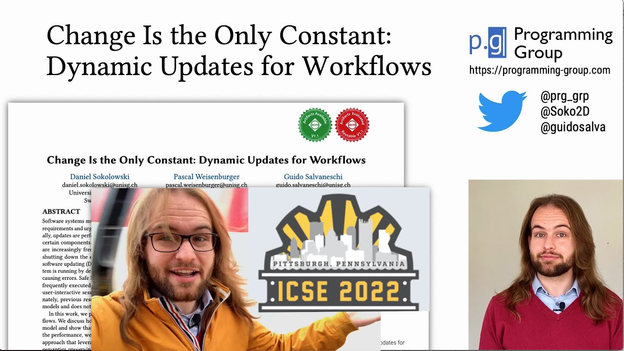 Change Is the Only Constant: Dynamic Updates for Workflows - YouTube
