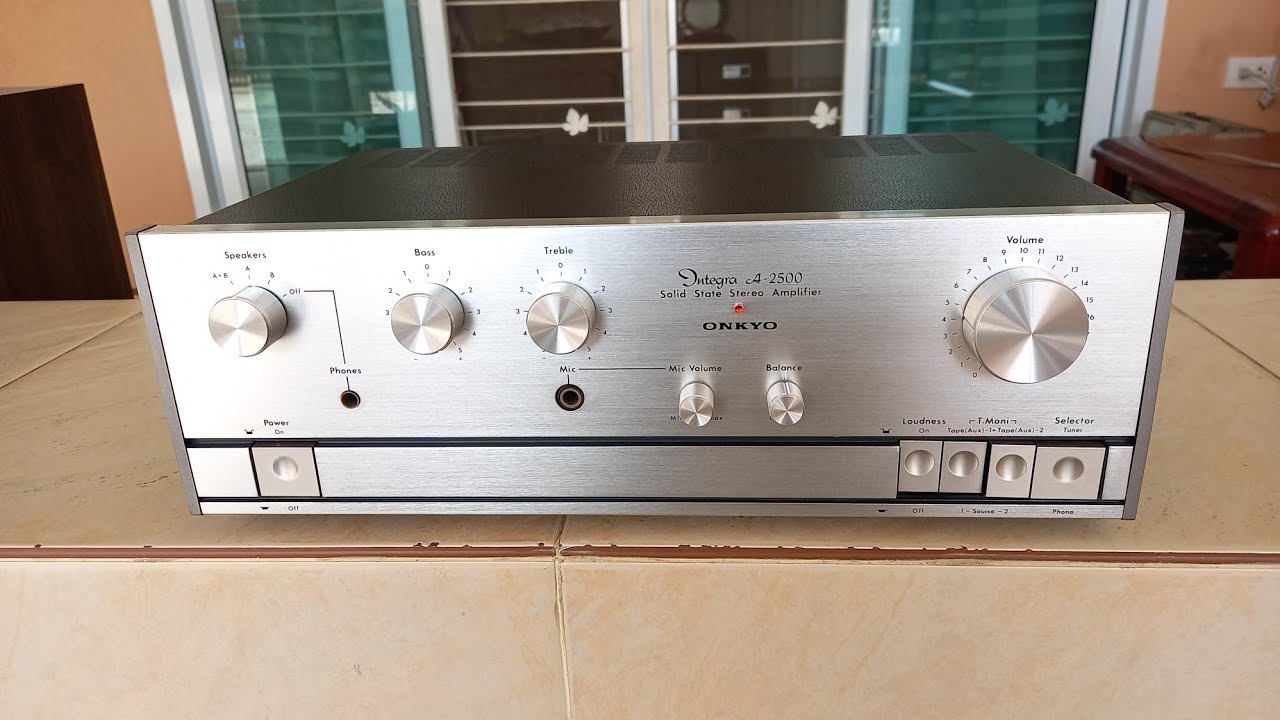 ทดสอบแอมป์วินเทจสวยคลาสิคเสียงดีระดับตำนาน ONKYO INTEGRA A-2500 MADE IN ...
