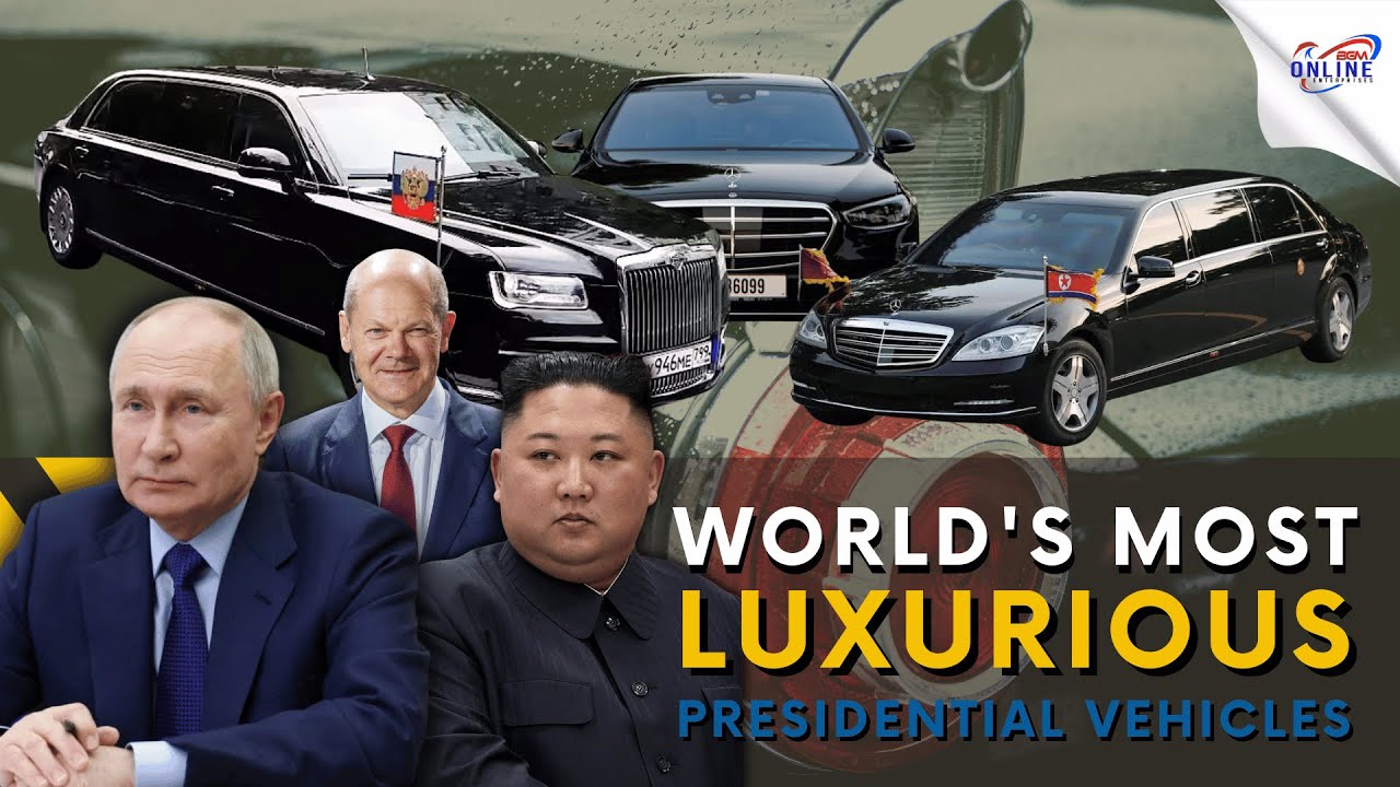 World's Most Luxurious Presidential Vehicles - YouTube