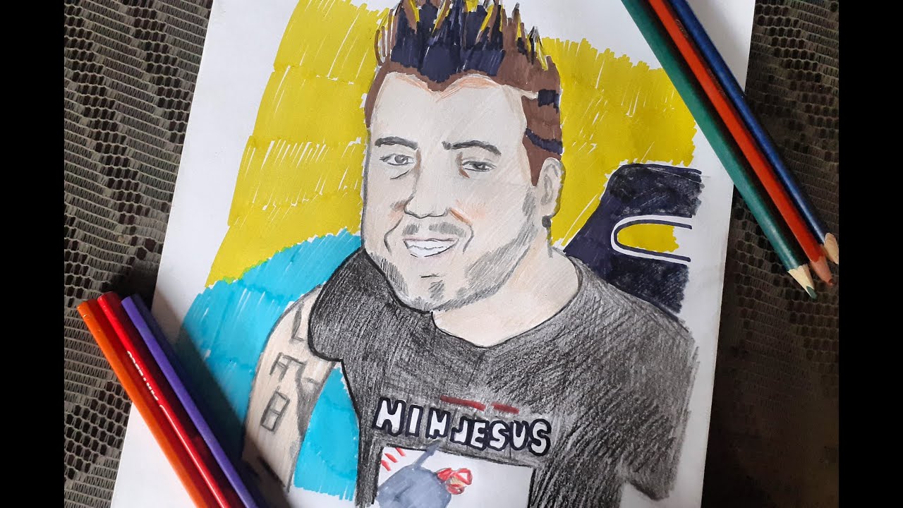 Dibujando a AuronPlay 🔥youtuber con los mejores Lápices 🔥 - YouTube