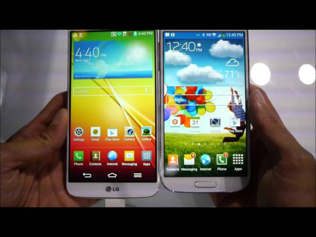 Lg G2 Vs Galaxy S4 Size