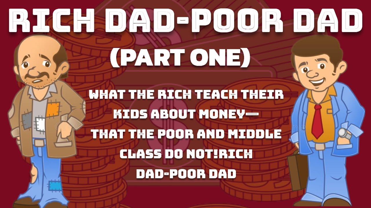 Rich Dad Poor Dad (Part One) English novel, stories in english, learn ...
