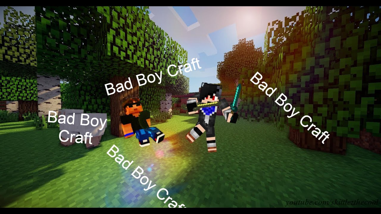 çok feci saçmaladık!!! : Bad Boy Craft#4/w Akif minecraft - YouTube