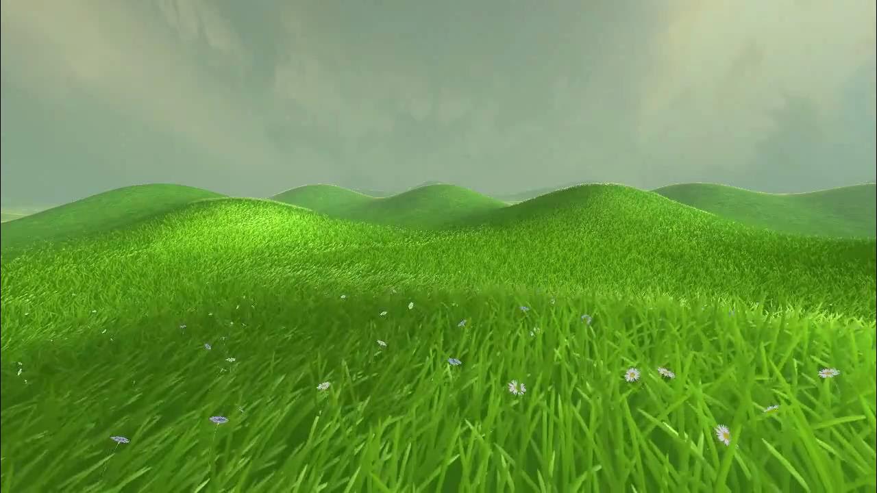Real Time Grass Rendering Technology - YouTube