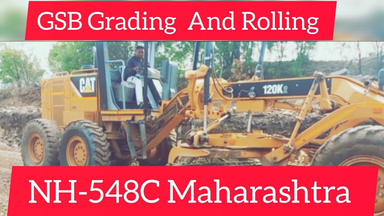 GSB Grading And Rolling #GSB kaise Banta Hai (Granular-Sub-base) - YouTube