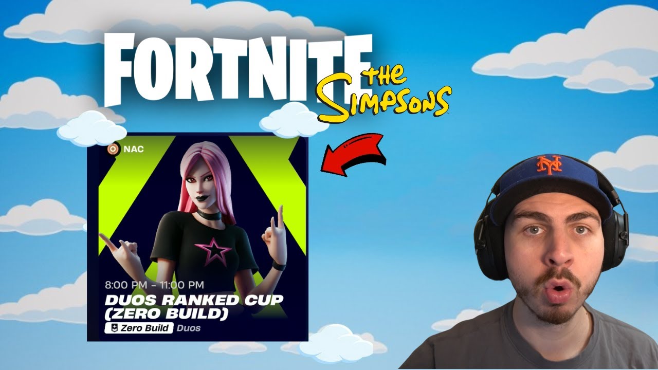 🔴LIVE - Zero Build Duo Tournament! - YouTube