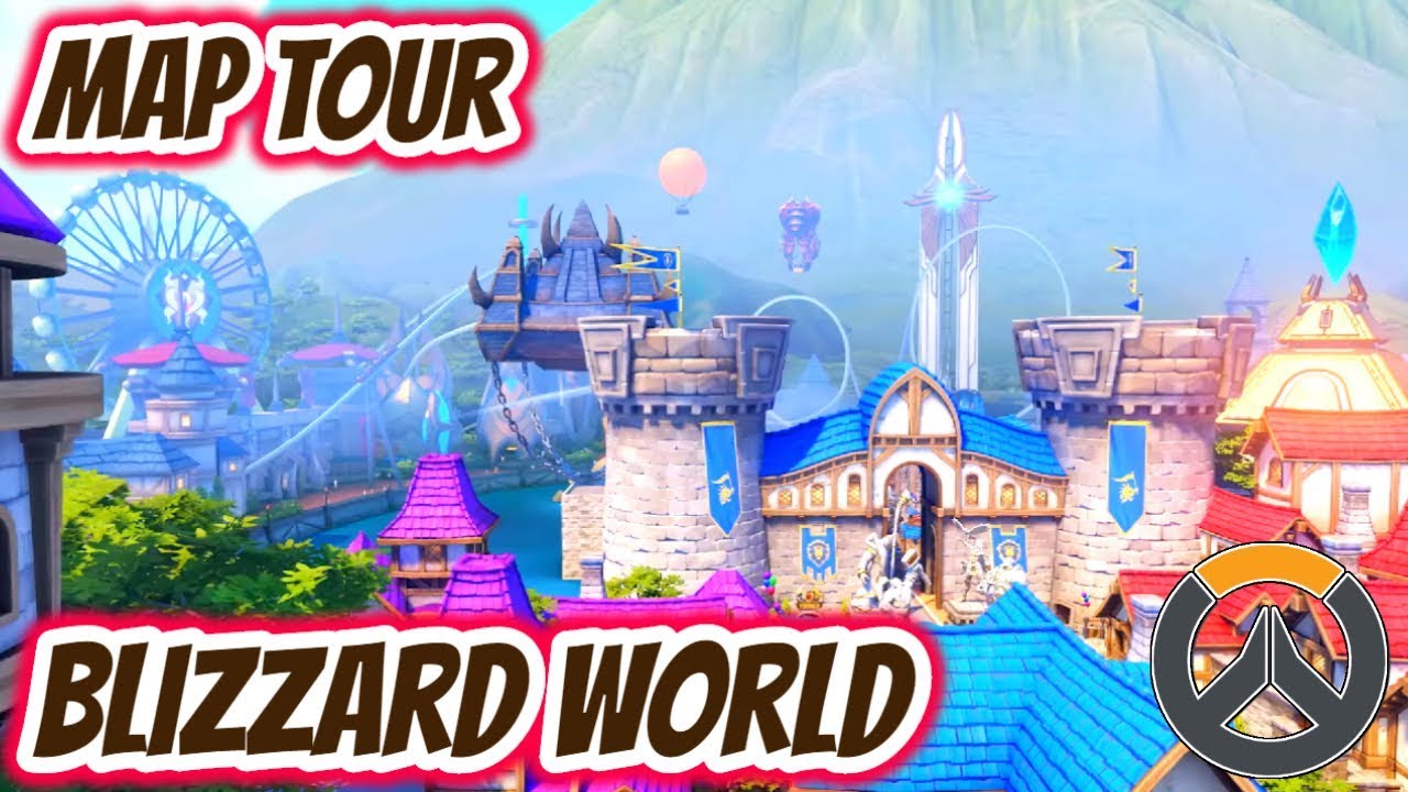Overwatch | Blizzard World Map Tour - YouTube