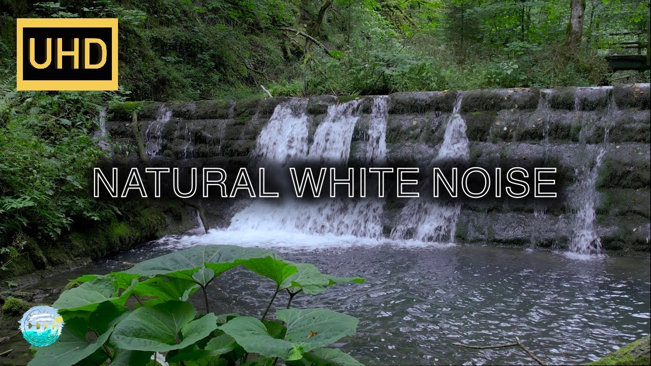 Beautiful waterfall in Black Forest / natural white noise for best ...