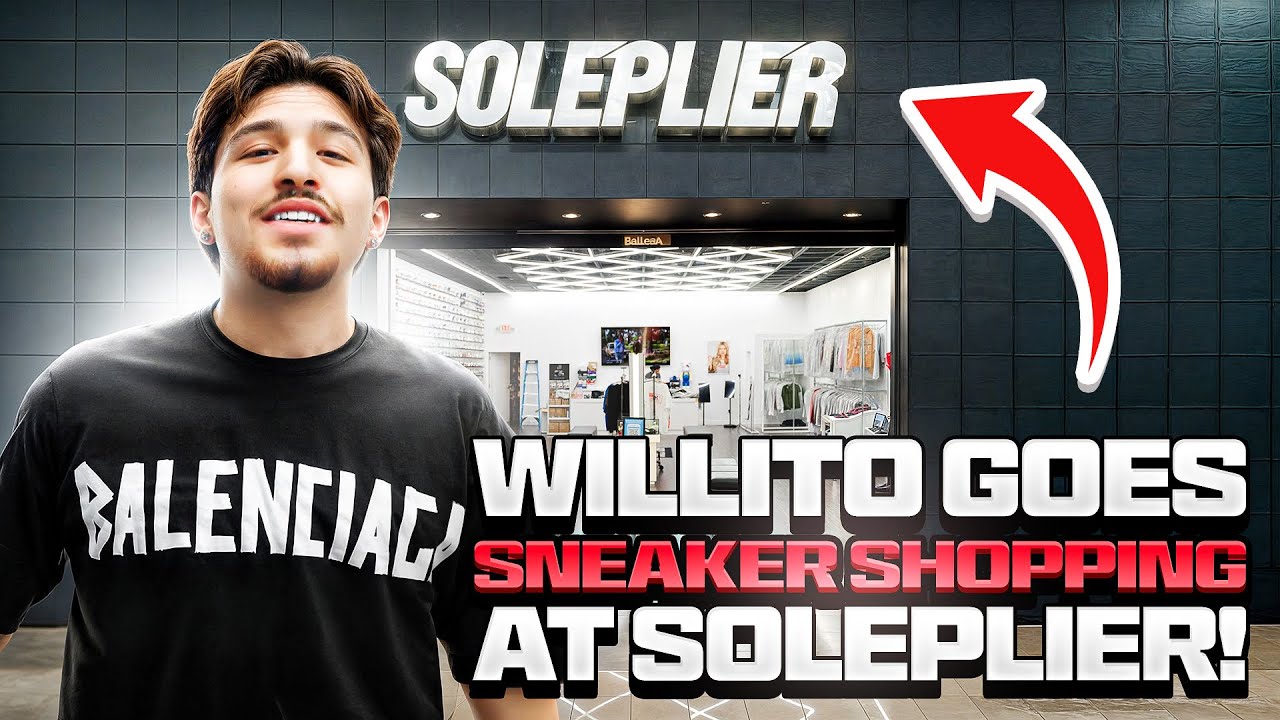 WILLITO GIVES OUT FREE SNEAKERS TO CUSTOMERS IN OUR STORE!! - YouTube
