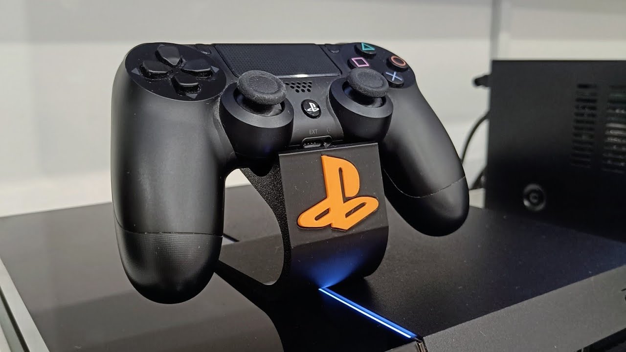 PlayStation Controller Stand on Bambulab P1S - YouTube