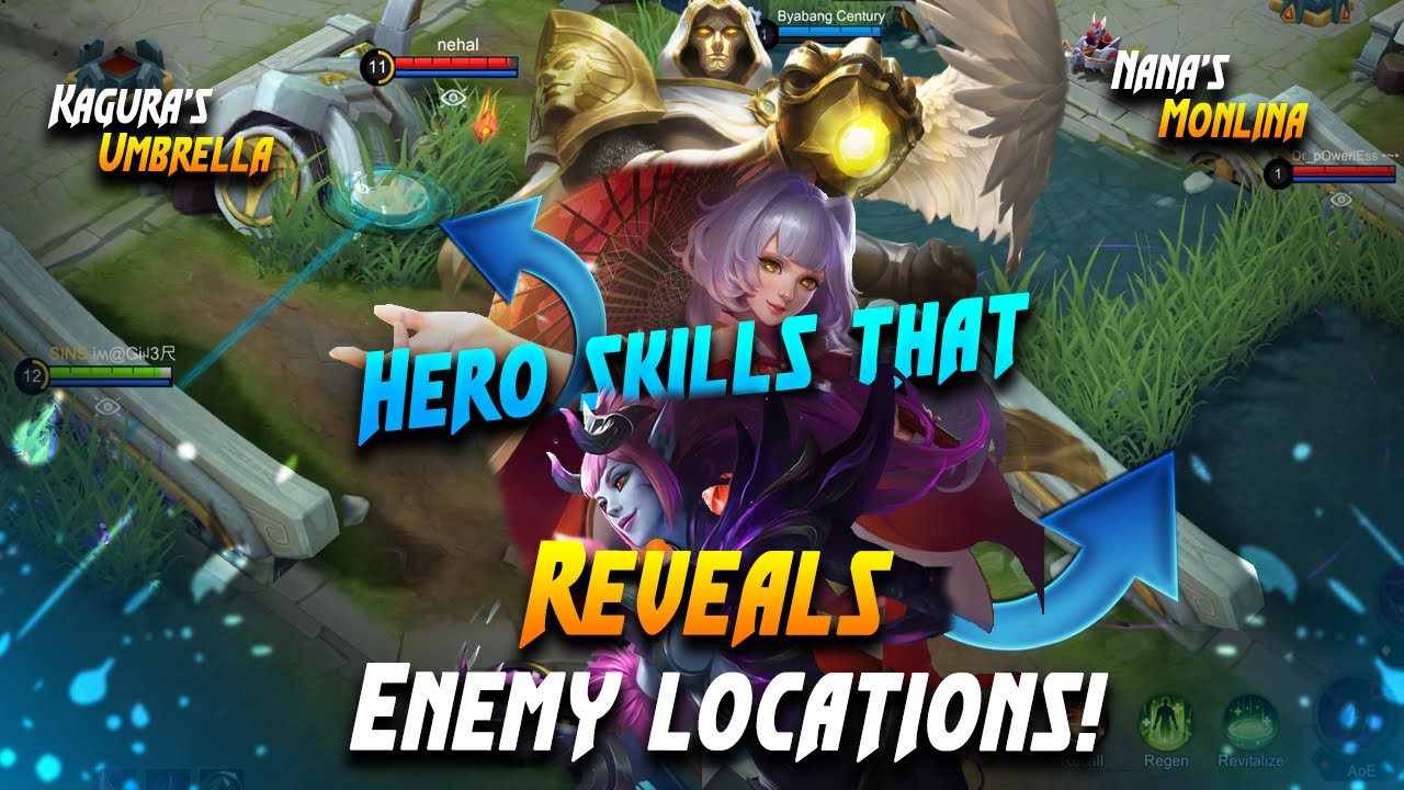 Top Hero Skills That Gives Enemy’s Vision as MAP HACK | Mobile Legends Bang Bang - YouTube
