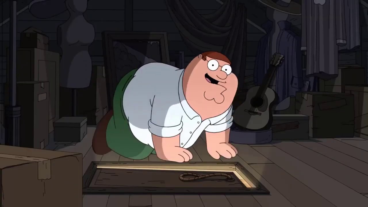 Peter hiding in the attic - YouTube