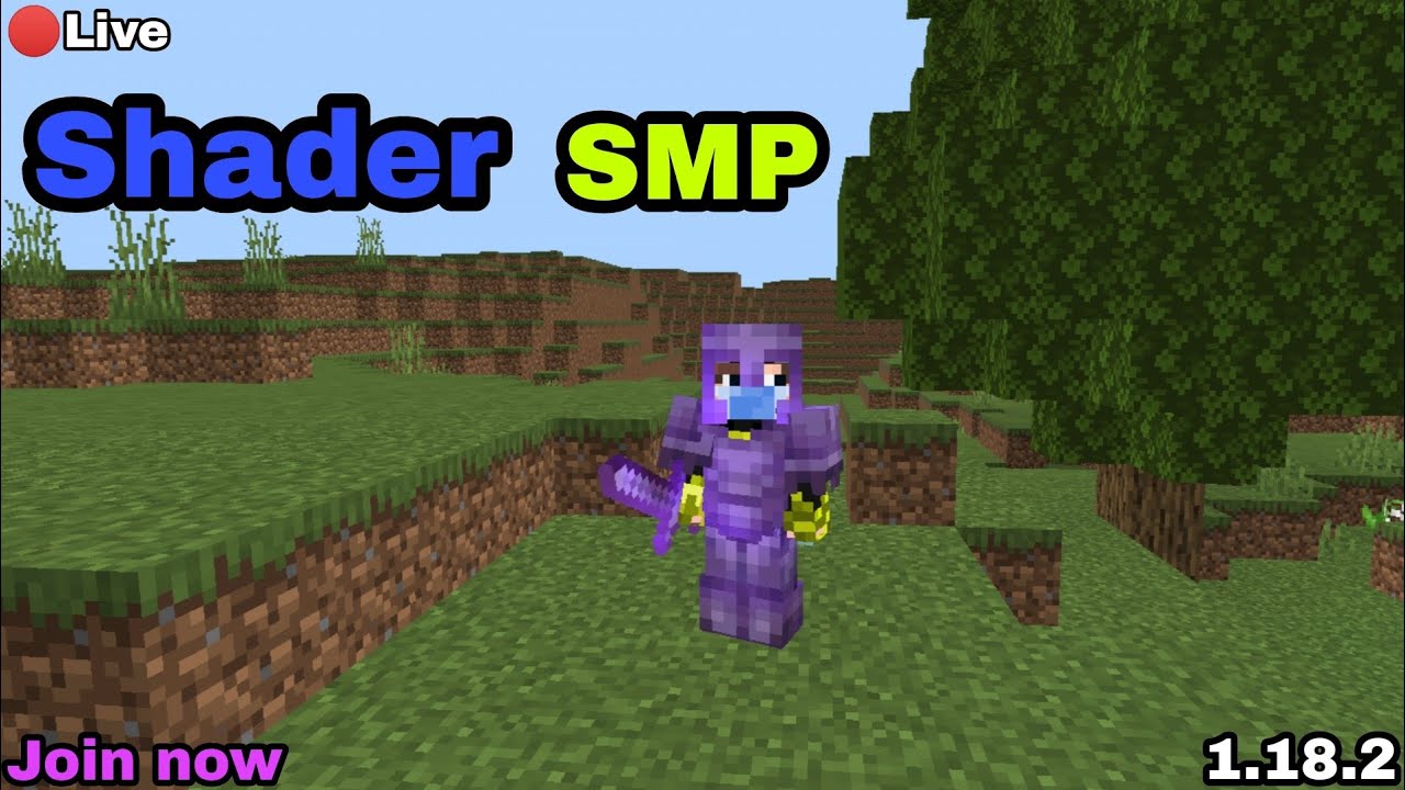 Minacraft Live Shader SMP Fight And Fun | ShaderXGaming #live #mclive # ...
