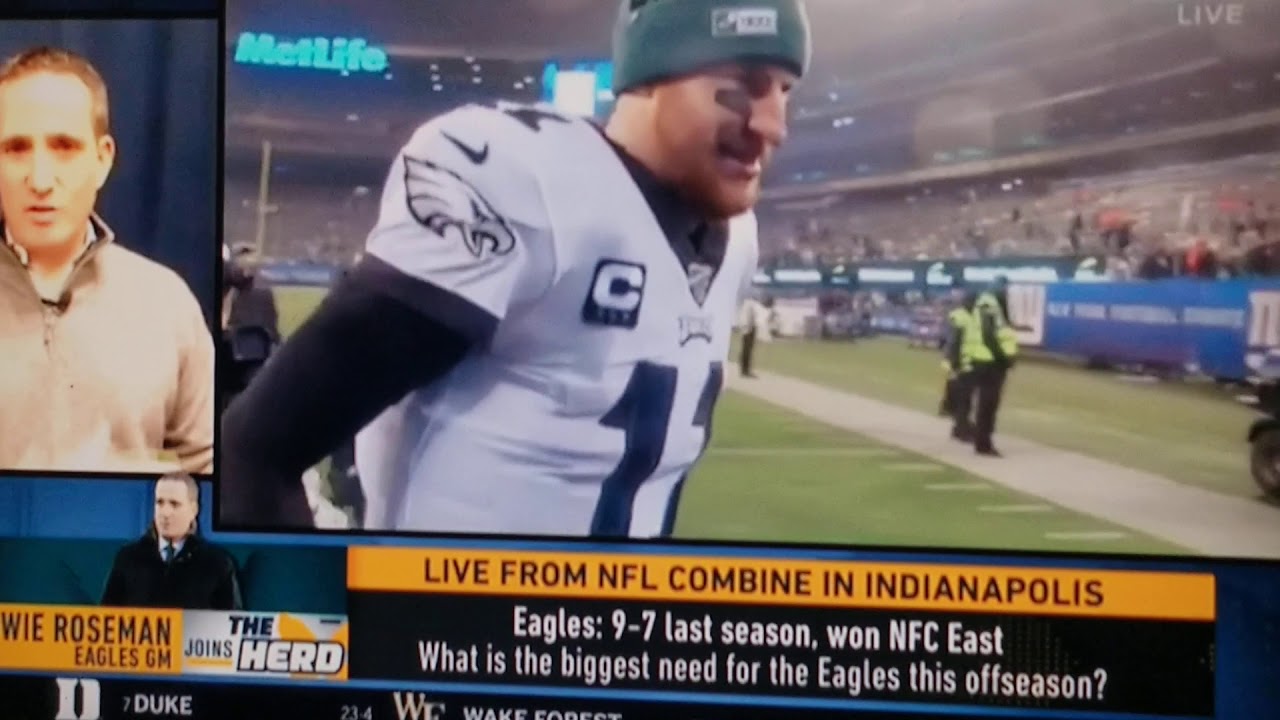 Howie Roesman: Build Around Carson Wentz - YouTube