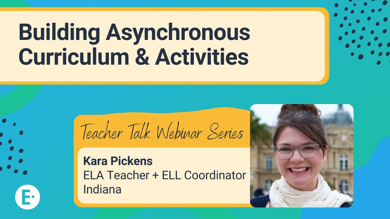 Building Asynchronous Curriculum & Activities - YouTube