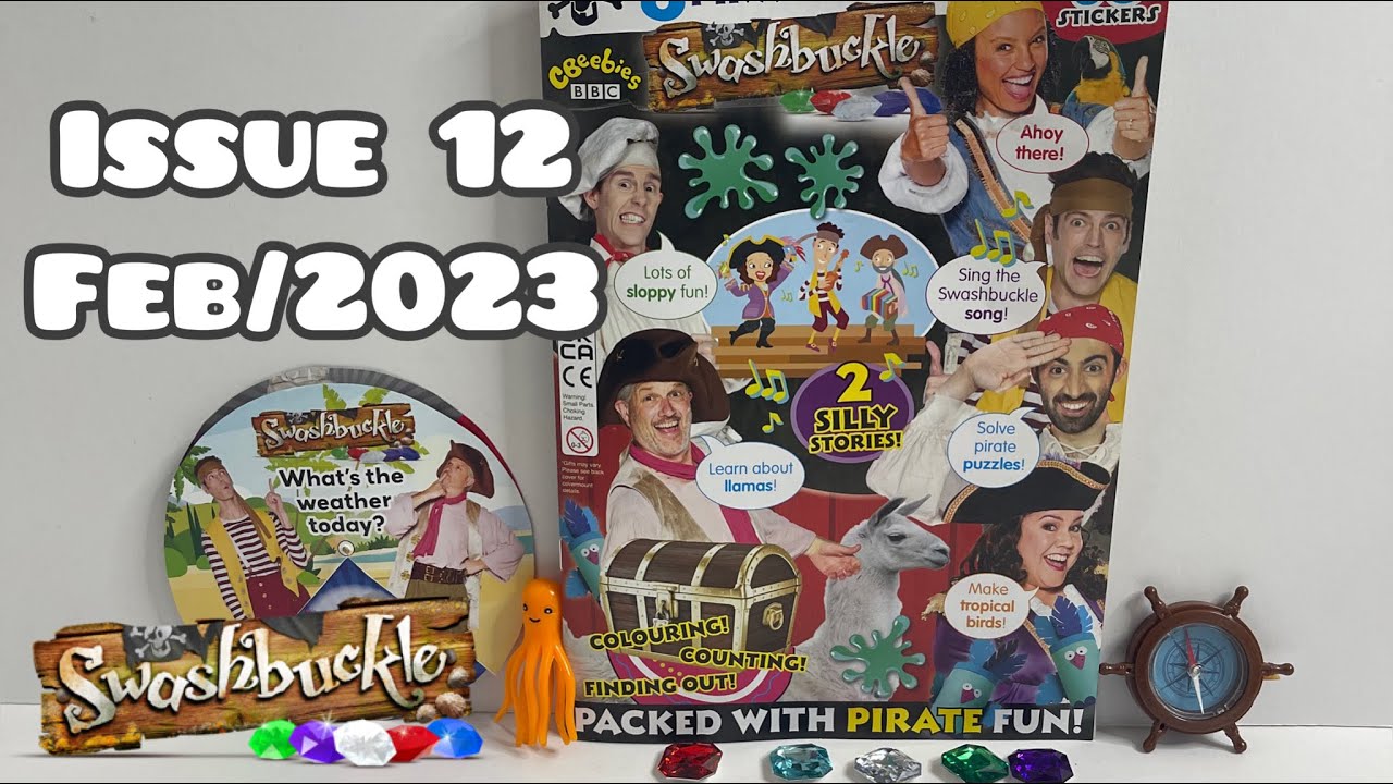 Swashbuckle magazine review, issue 12, Feb/2023, with 8 pirate gifts 🏴 ...