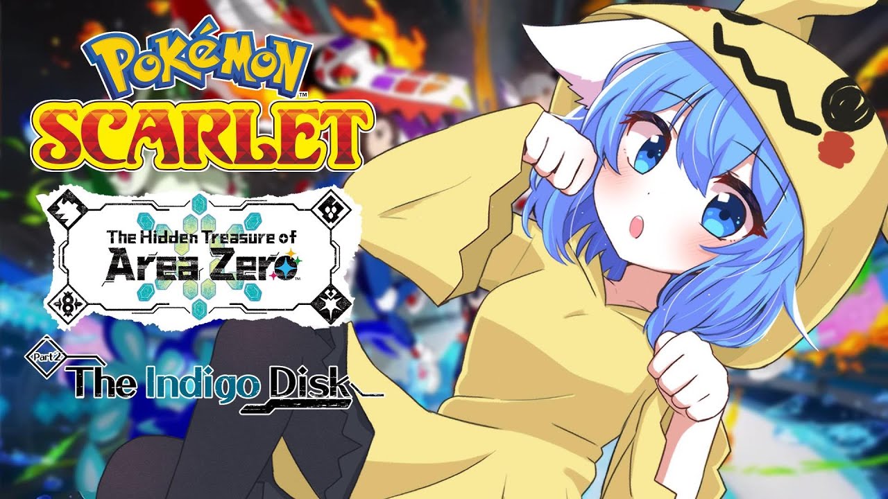 [Pokemon Scarlet: The Indigo Disk] Finally playing this!!! - YouTube