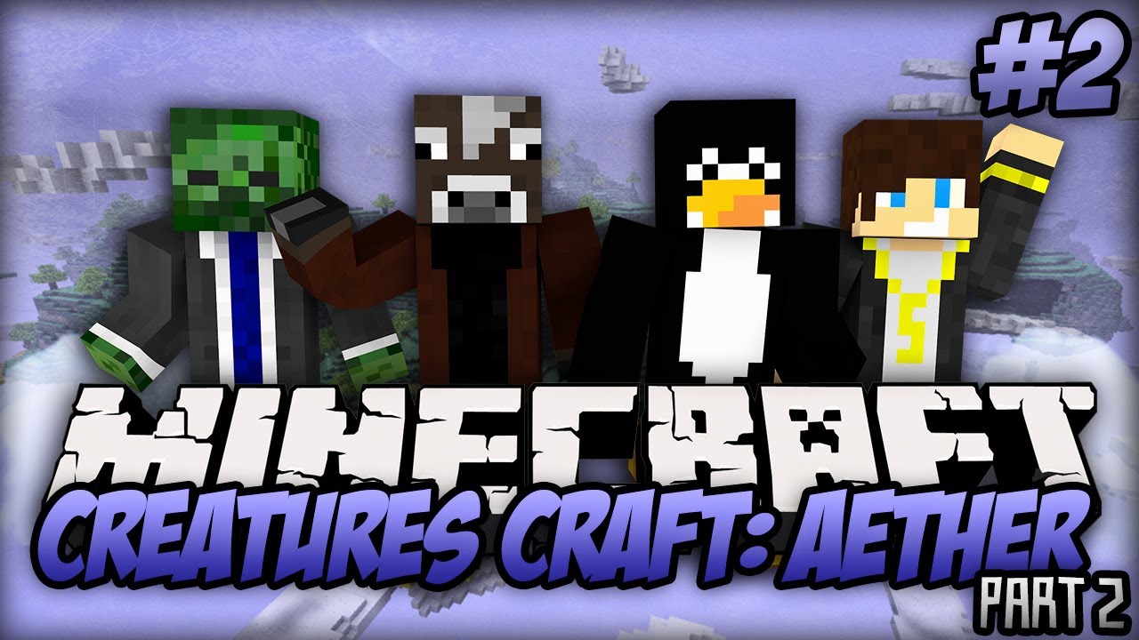 Creatures Craft: Aether | WIEŻA OBSERWACYJNA | [#02] PART 2 - YouTube