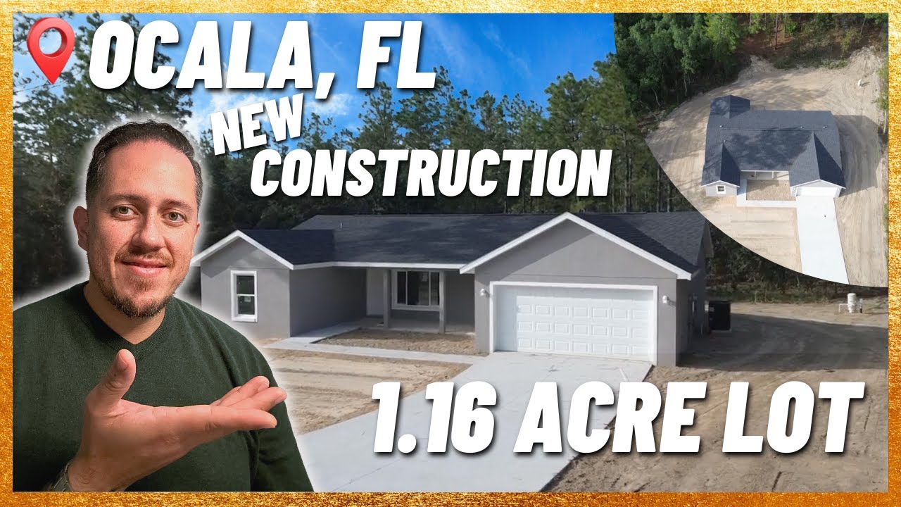 Oversized LOT!! 1.16 acres. Breeze model. Ocala, FL. - YouTube