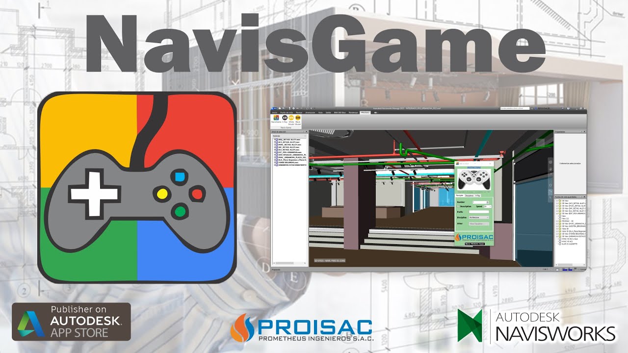 Addin Navisgame para Navisworks - YouTube