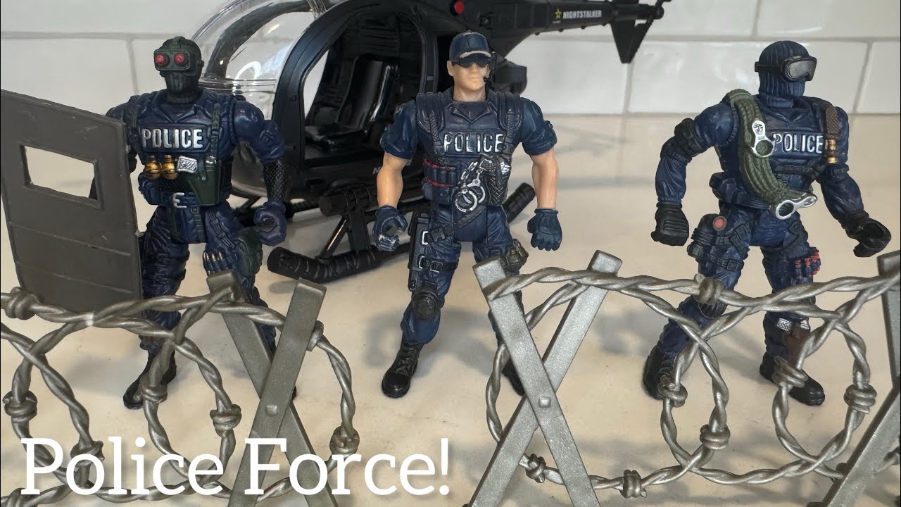 1:18 Scale | Police Force Review (Chap Mei 1990’s Models) - YouTube