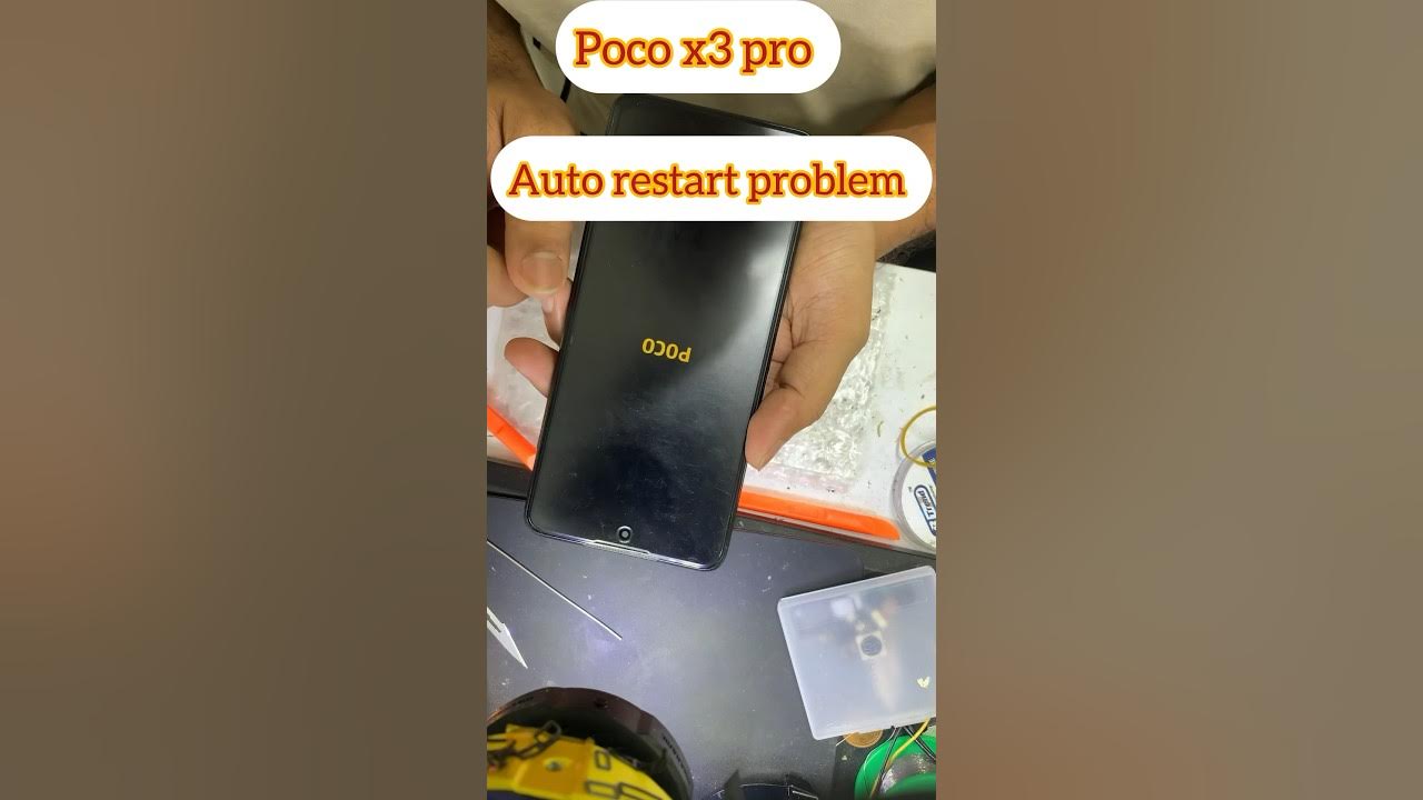 Poco x3 pro automatic restart problem,just cpu reballing problem done - YouTube