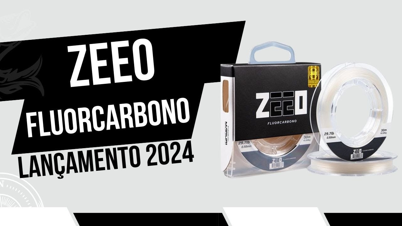 Linha ZEEO Fluorocarbono 100% 30 m - YouTube