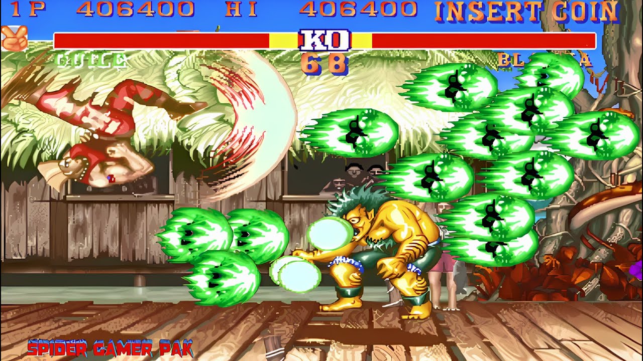 Street Fighter 2 - Super Green Punishment Edition - Guile Playthrough ...