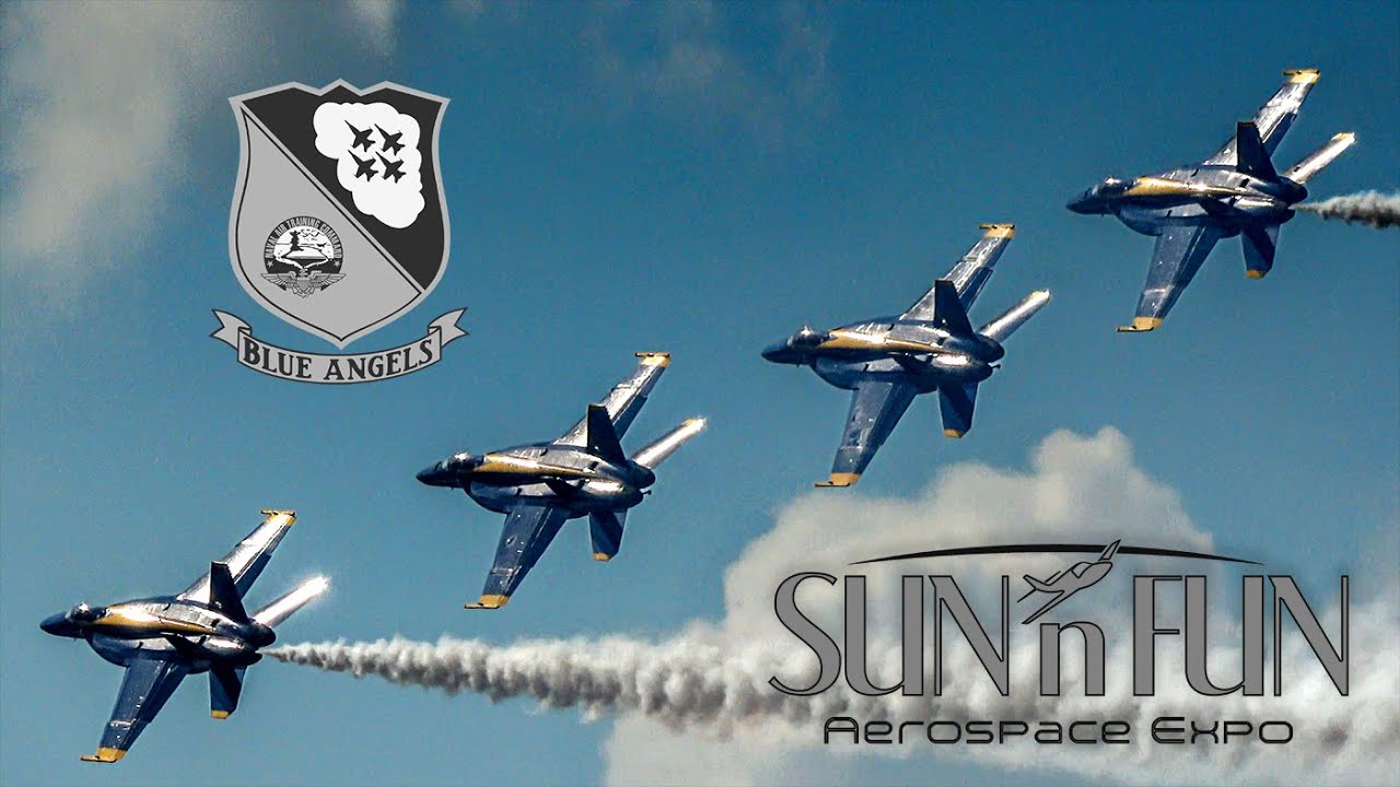 [4K] Blue Angels Highlights at SUN N' FUN 2023 AIRSHOW - YouTube