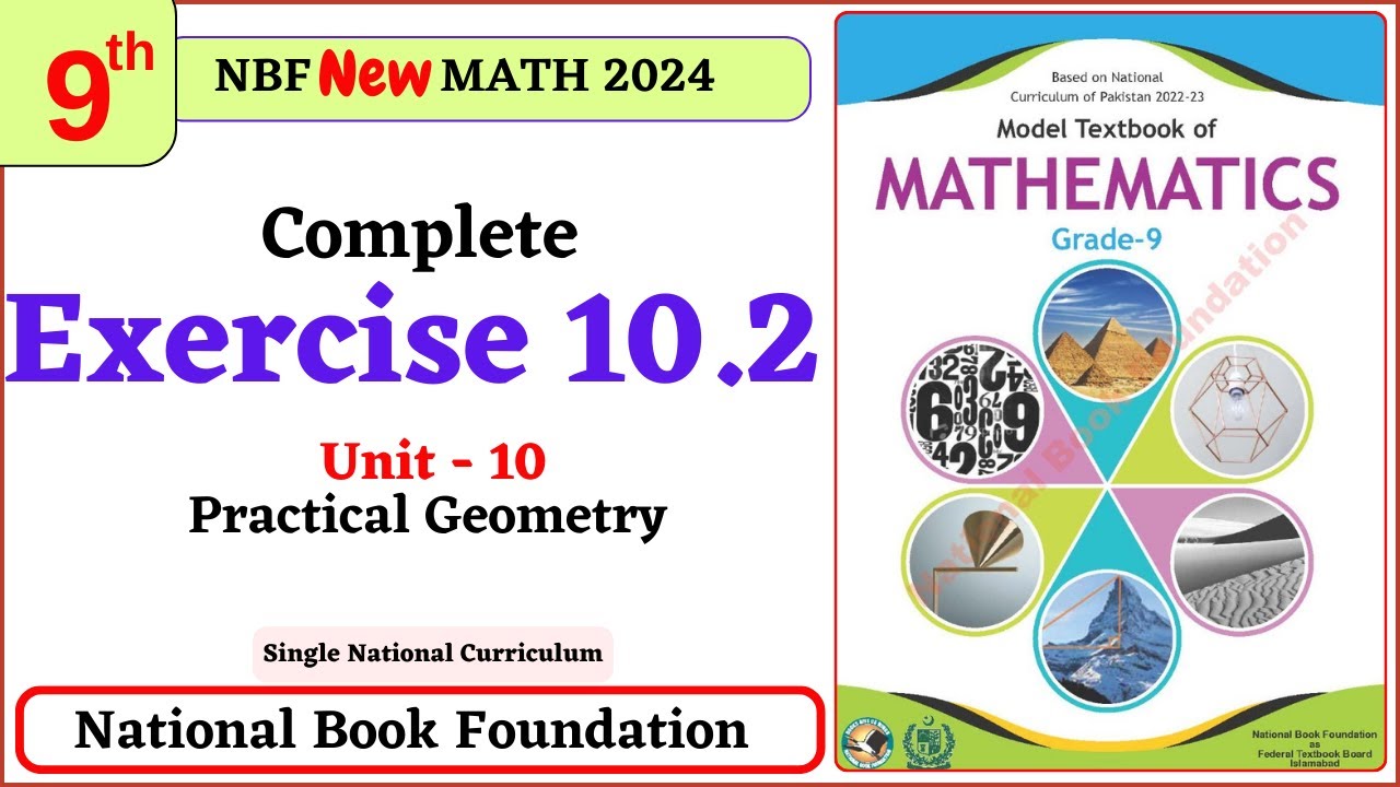 Class 9 Maths Chapter 10 Exercise 10.2 New Book| National Book ...