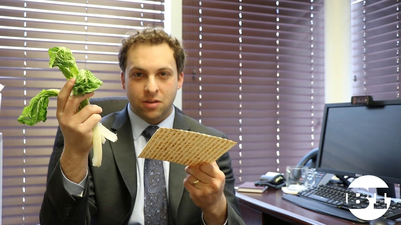 Smart Seder: Maror/Korech/Shulchan Orech with Rabbi Chai Posner - YouTube