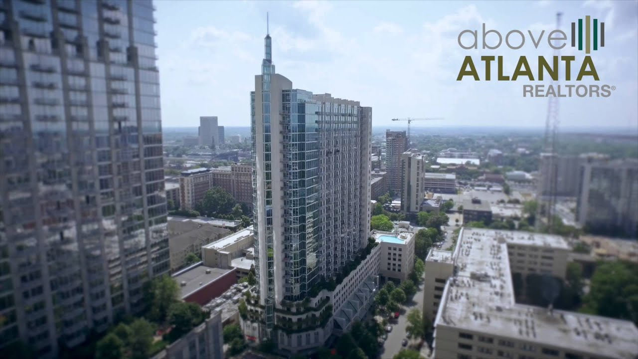 Above Atlanta - Spire Condominiums - YouTube