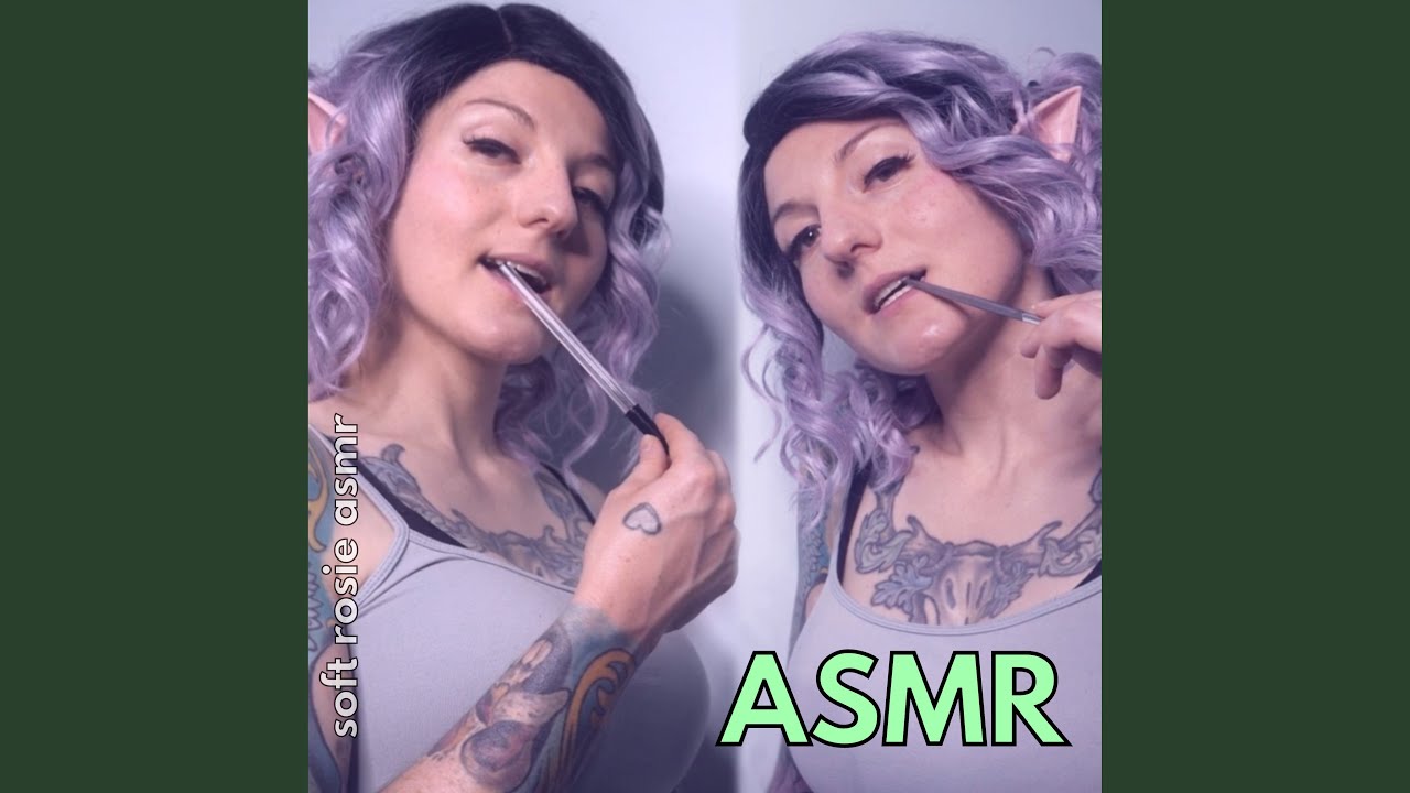 A. S. M. R. Twin Elves Spoolie Nibbling and Pen Eating - No Talking, Pt ...