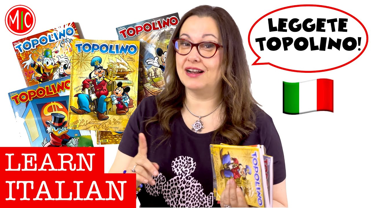 Learn Italian with Comics! Enrich your vocabulary with Topolino ...