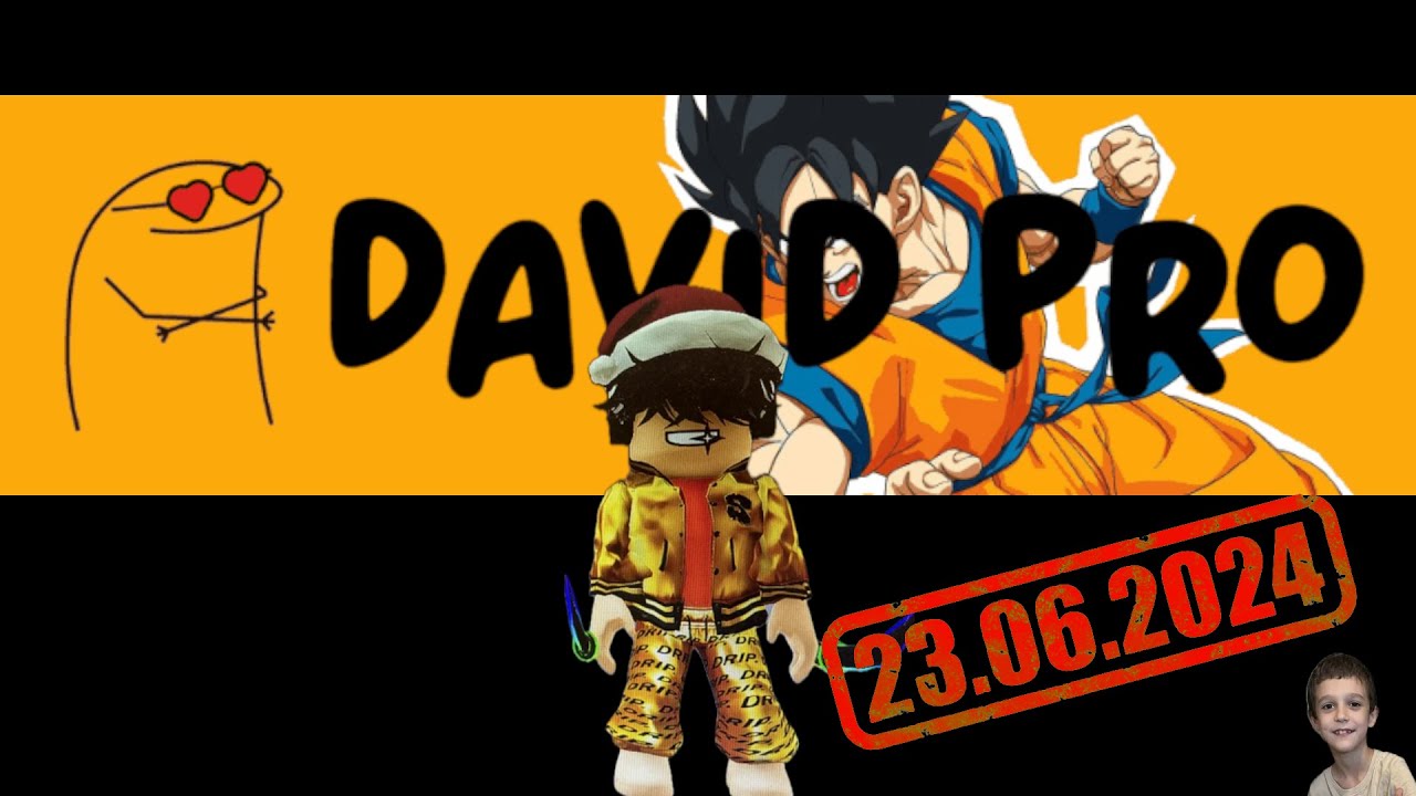 DAVID PRO ROBLOX STREAM - YouTube