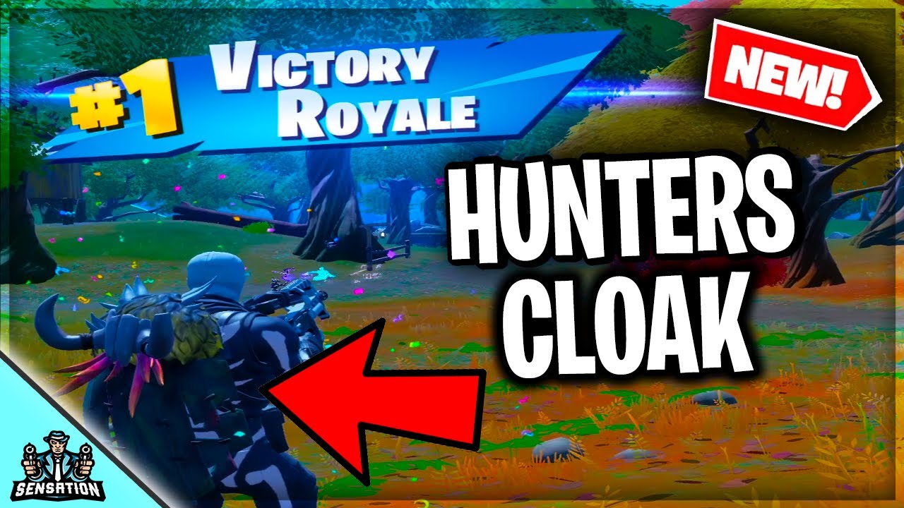 HOW TO GET THE HUNTERS CLOAK IN FORTNITE BATTLE ROYALE - YouTube