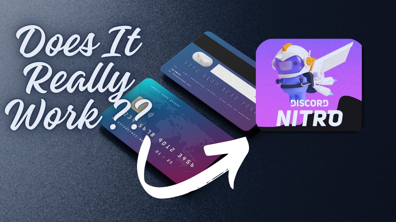 Can You Get Discord Nitro with a Credit Card Generator? Does It REALLY ...