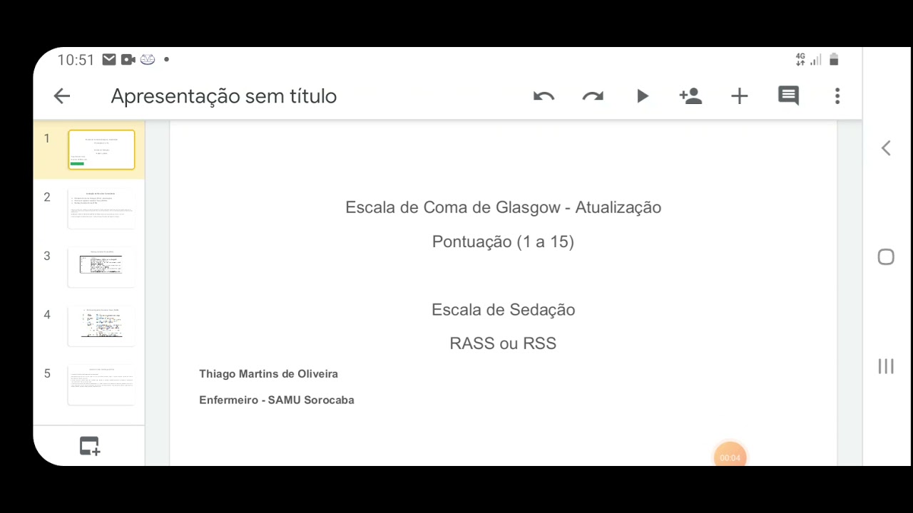 Avaliação do Nível de Consciência em Emergência (ECG, RSS, RASS) - YouTube